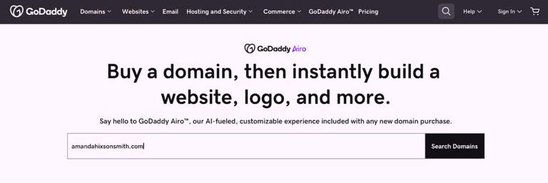 How to Use GoDaddy's AI Tool Airo