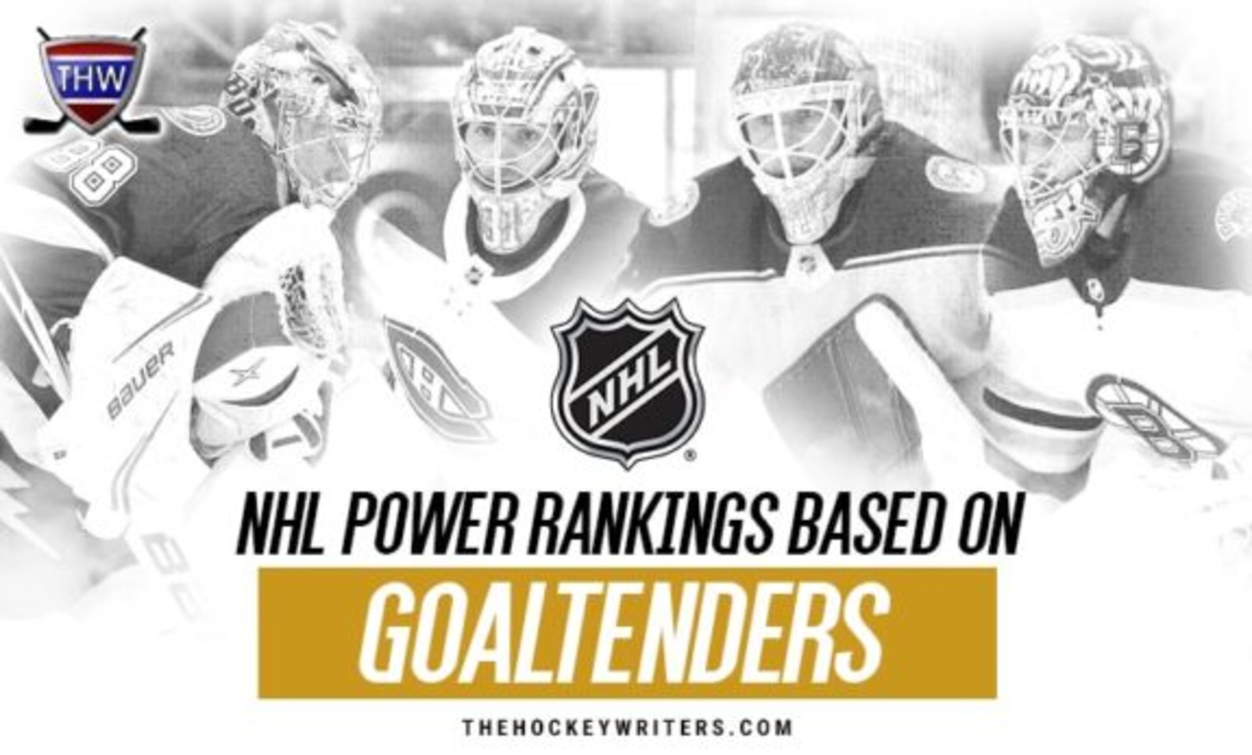 Ranking NHL Teams By Goaltenders