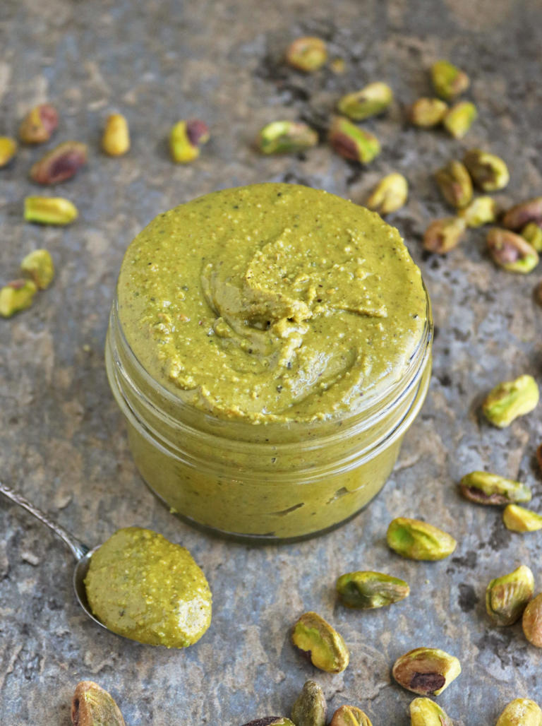 Easy Homemade 2-ingredient Pistachio Butter Recipe