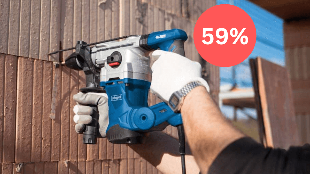 Bohr-Schlaghammer bei Aldi: Scheppach-Modell für nur 99 Euro im Angebot