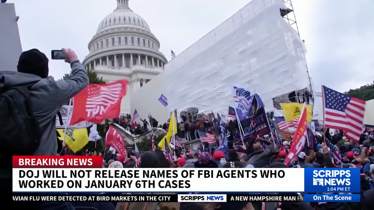Justice Department says it won't release the names of FBI agents who ...