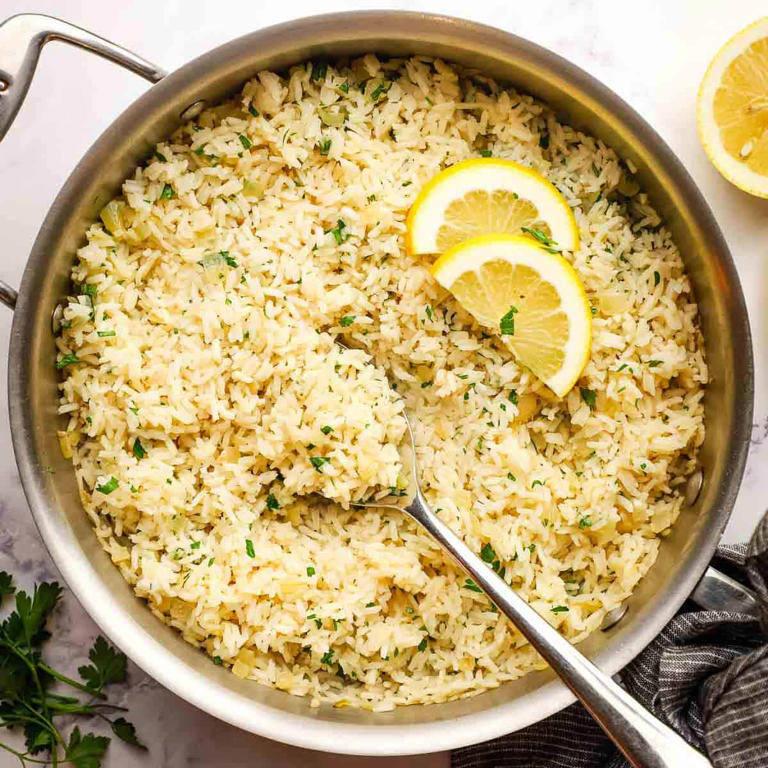 Baked Greek Rice Pilaf