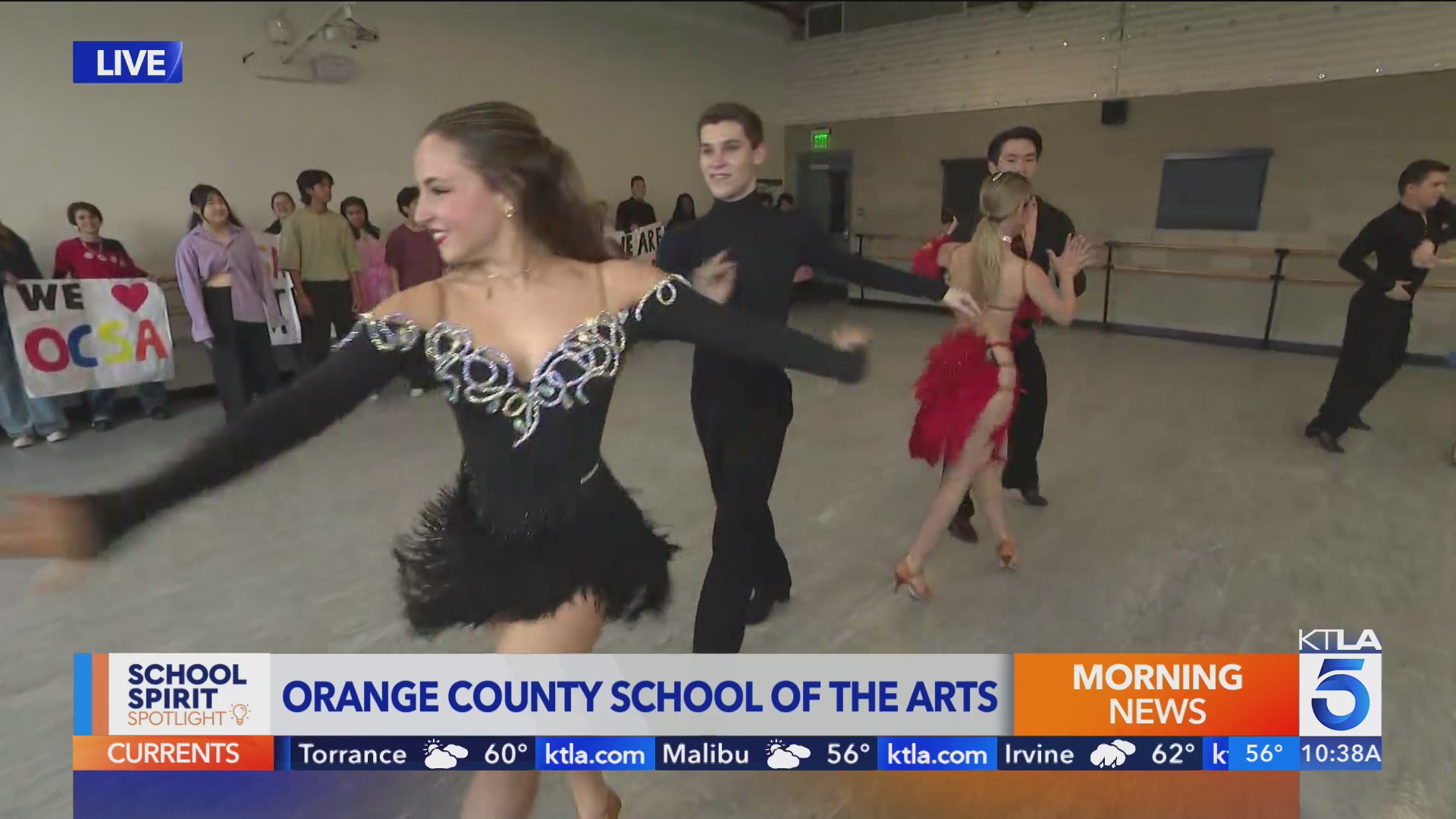 School Spirit Spotlight: Orange County School of the Arts (10 a.m.)