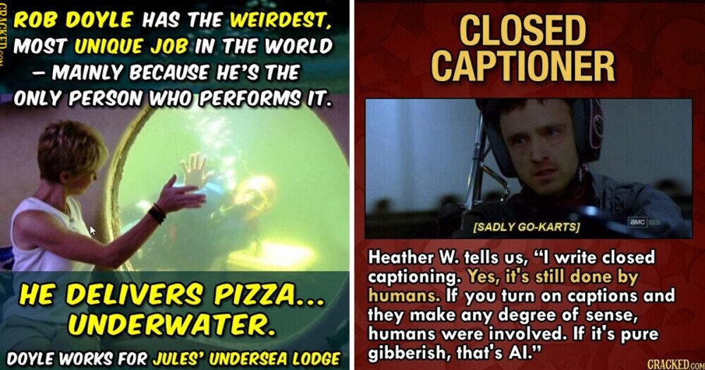 41 Strange Jobs You Won't Find Listed in the Classified Ads