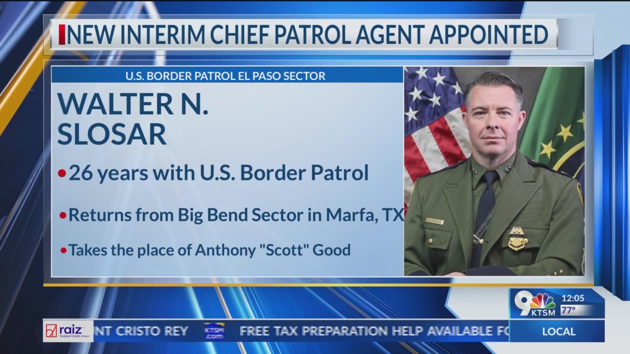 New interim border chief takes over in El Paso Sector