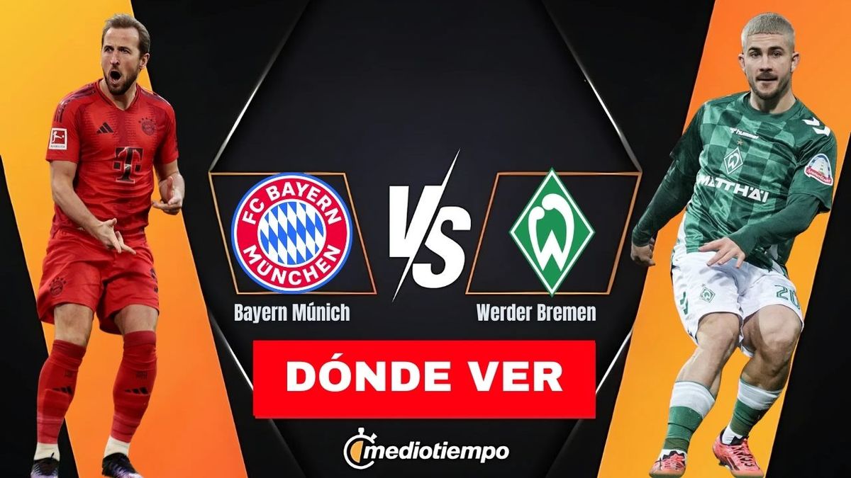 Bayern Múnich vs Werder Bremen EN VIVO. Partido HOY Bundesliga 2025