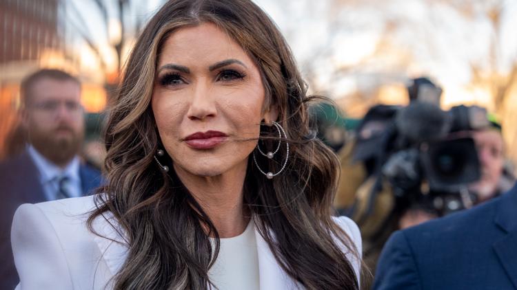 Homeland Security Secretary Noem visits Helene survivors in western ...