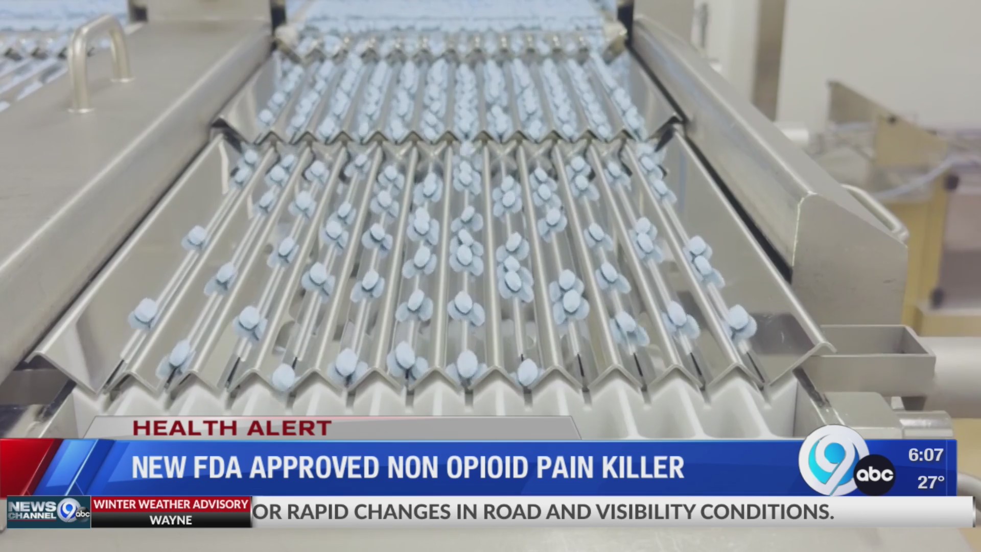 New FDA-approved non-opioid pain killer