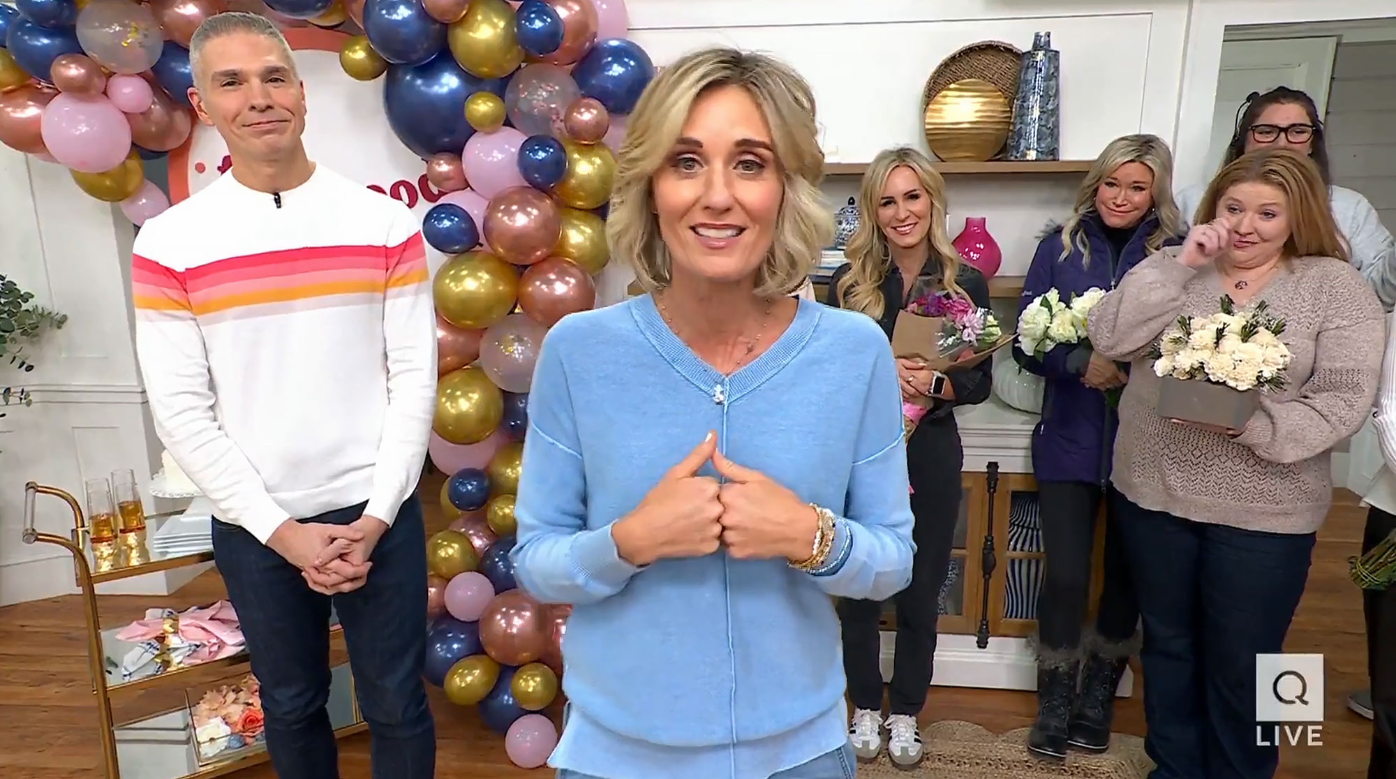 QVC Host Kerstin Lindquist Bids Tearful Goodbye to Network After 13 Years