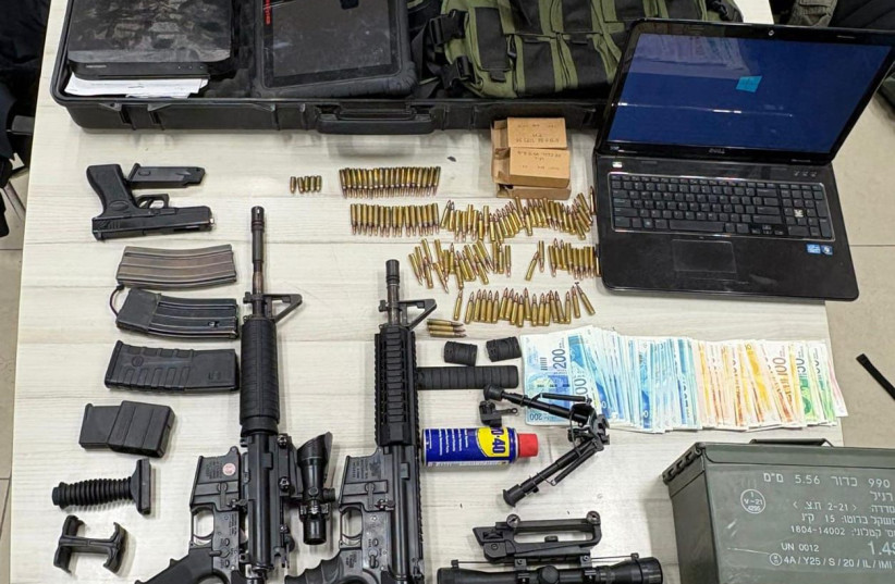 IDF detains over 60 West Bank terrorists, confiscates dozens of weapons