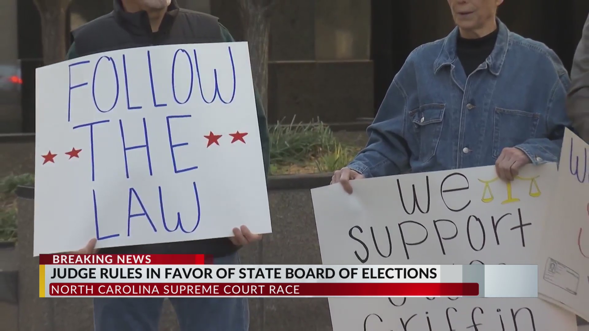 Wake Co. judge rules in favor of NC Board of Elections in supreme court ...