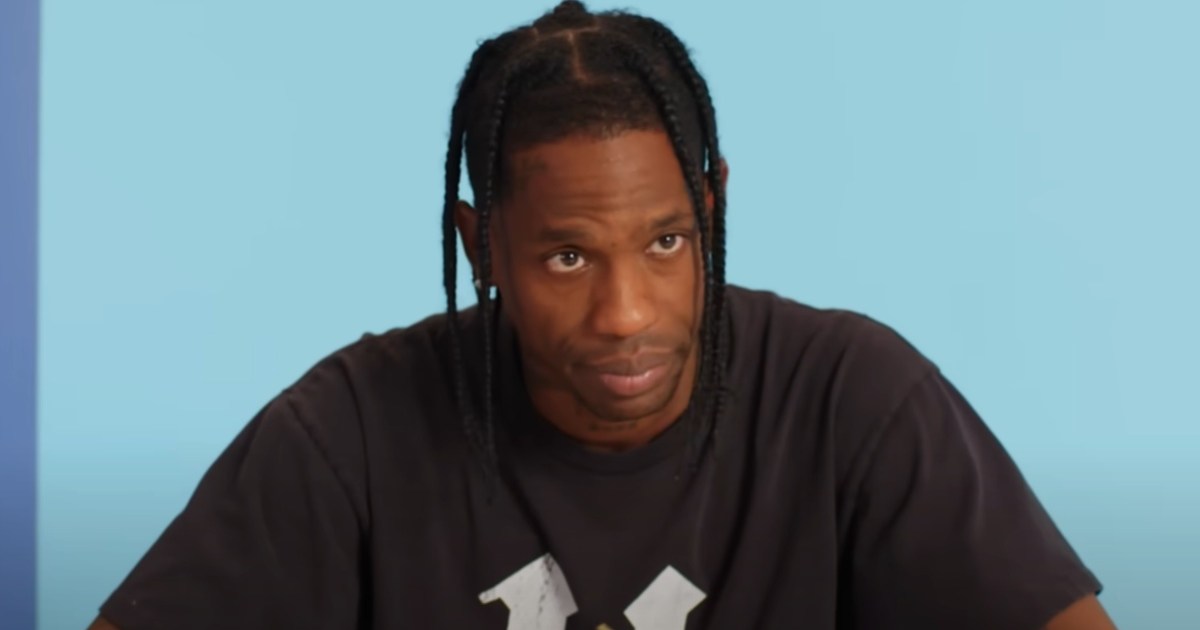 Travis Scott Manhandled by Security Guard in New Video