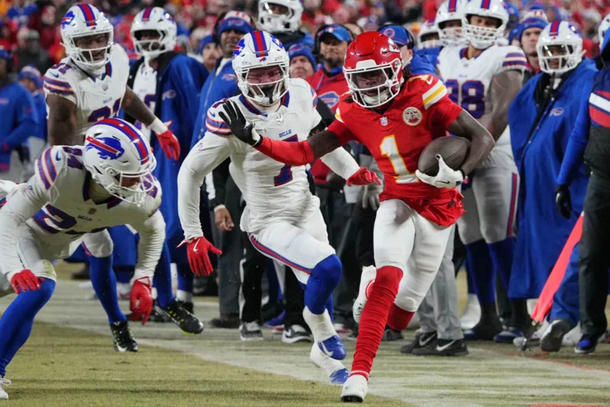 Rookie Xavier Worthy emerging as key Chiefs piece heading into Super ...