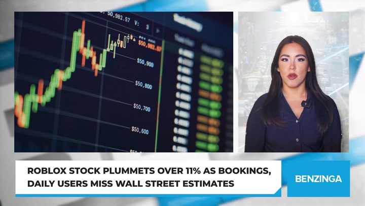 Roblox Stock Plummets Over 11% as Bookings, Daily Users Miss Wall ...