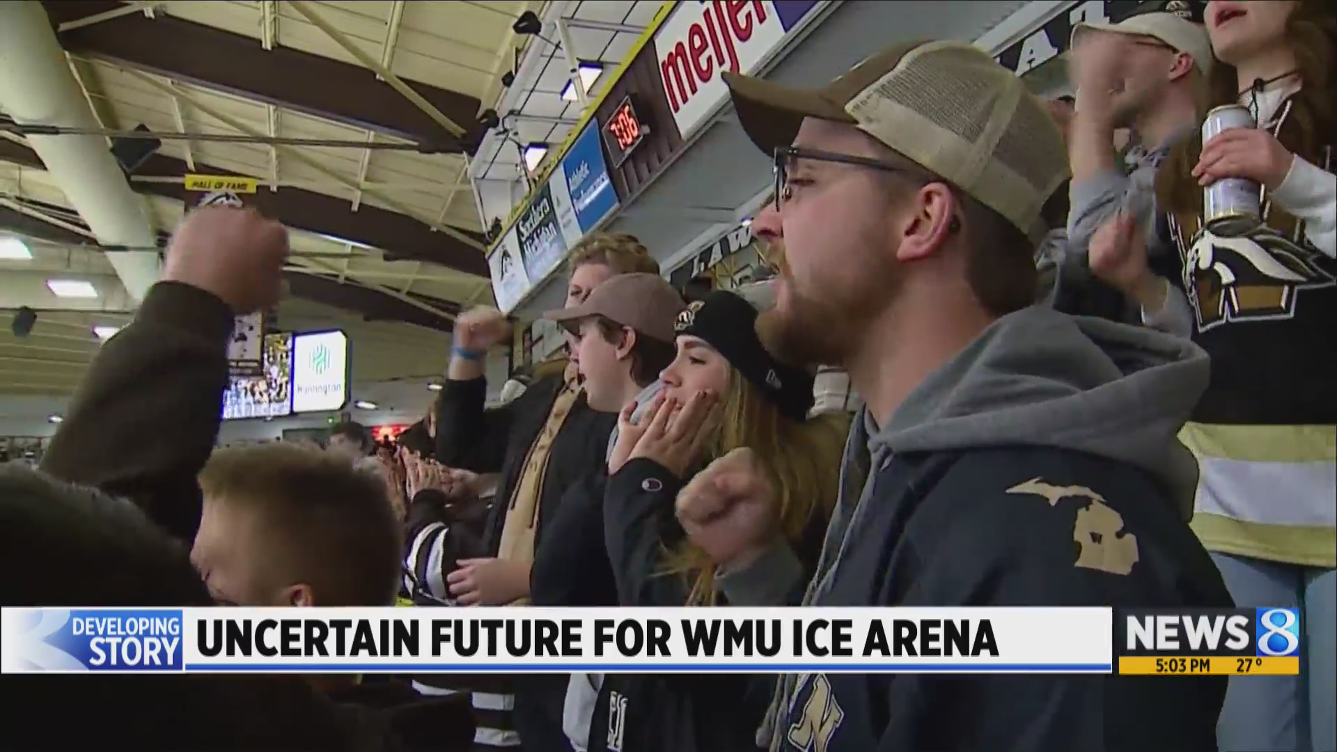 Uncertain future for WMU ice arena