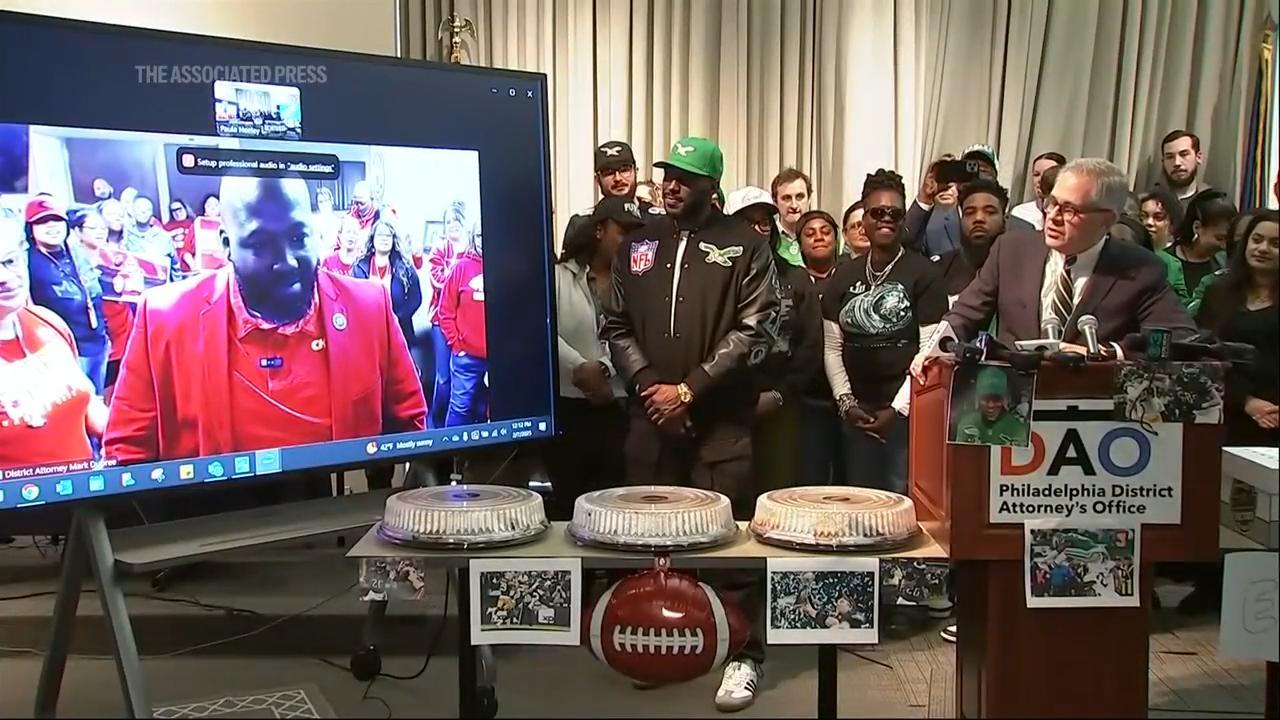 Philadelphia, Kansas City district attorneys place Super Bowl wager ...