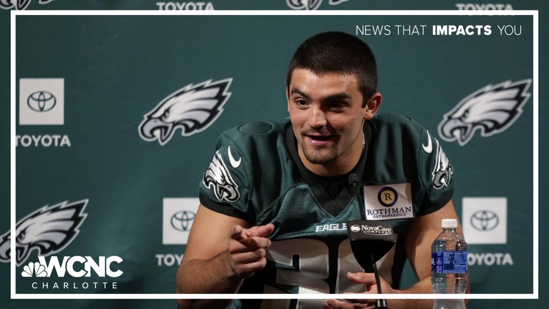 Weddington alum Will Shipley playing in the Super Bowl