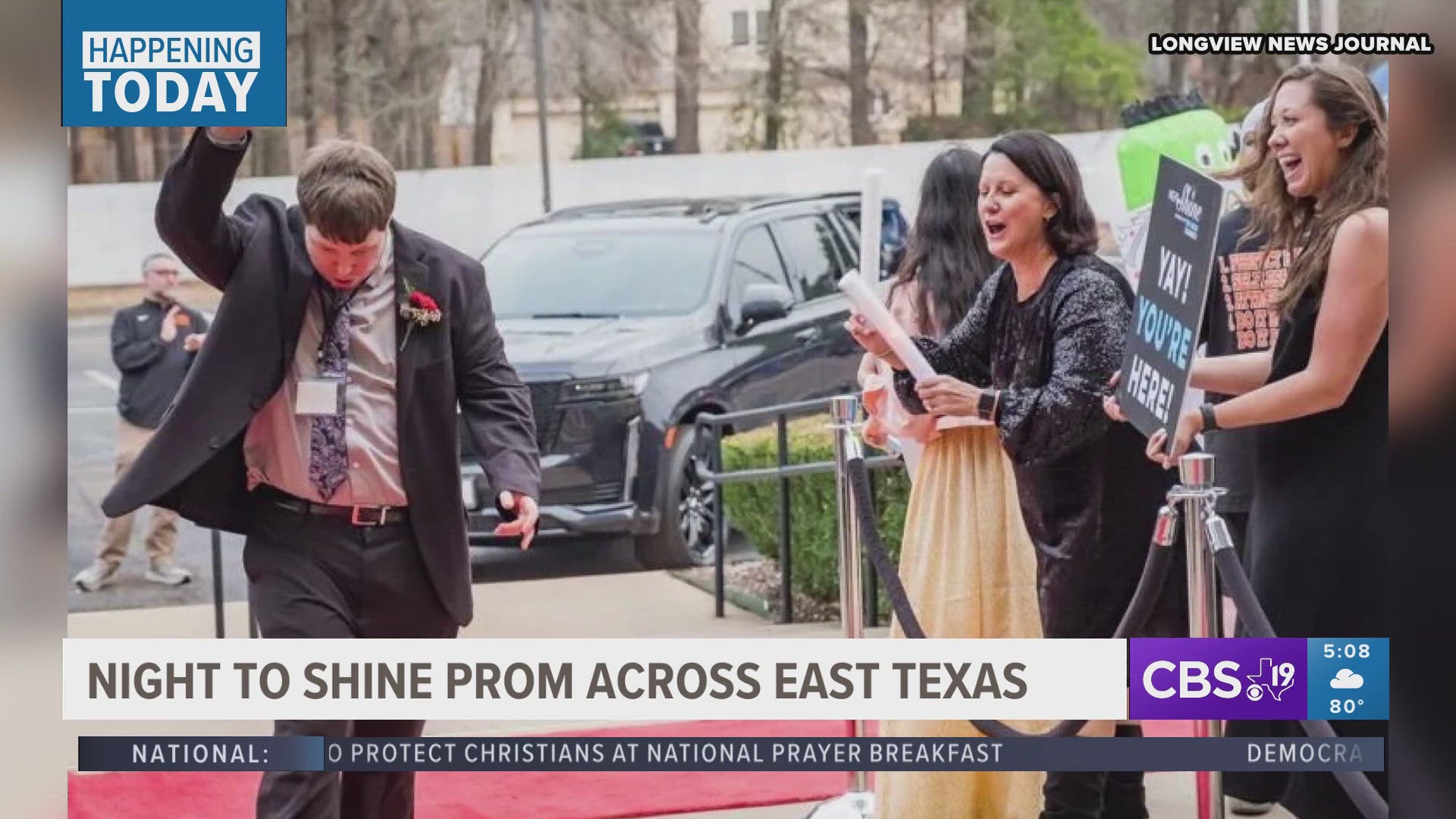 Churches across East Texas host 'Night to Shine' prom across East Texas