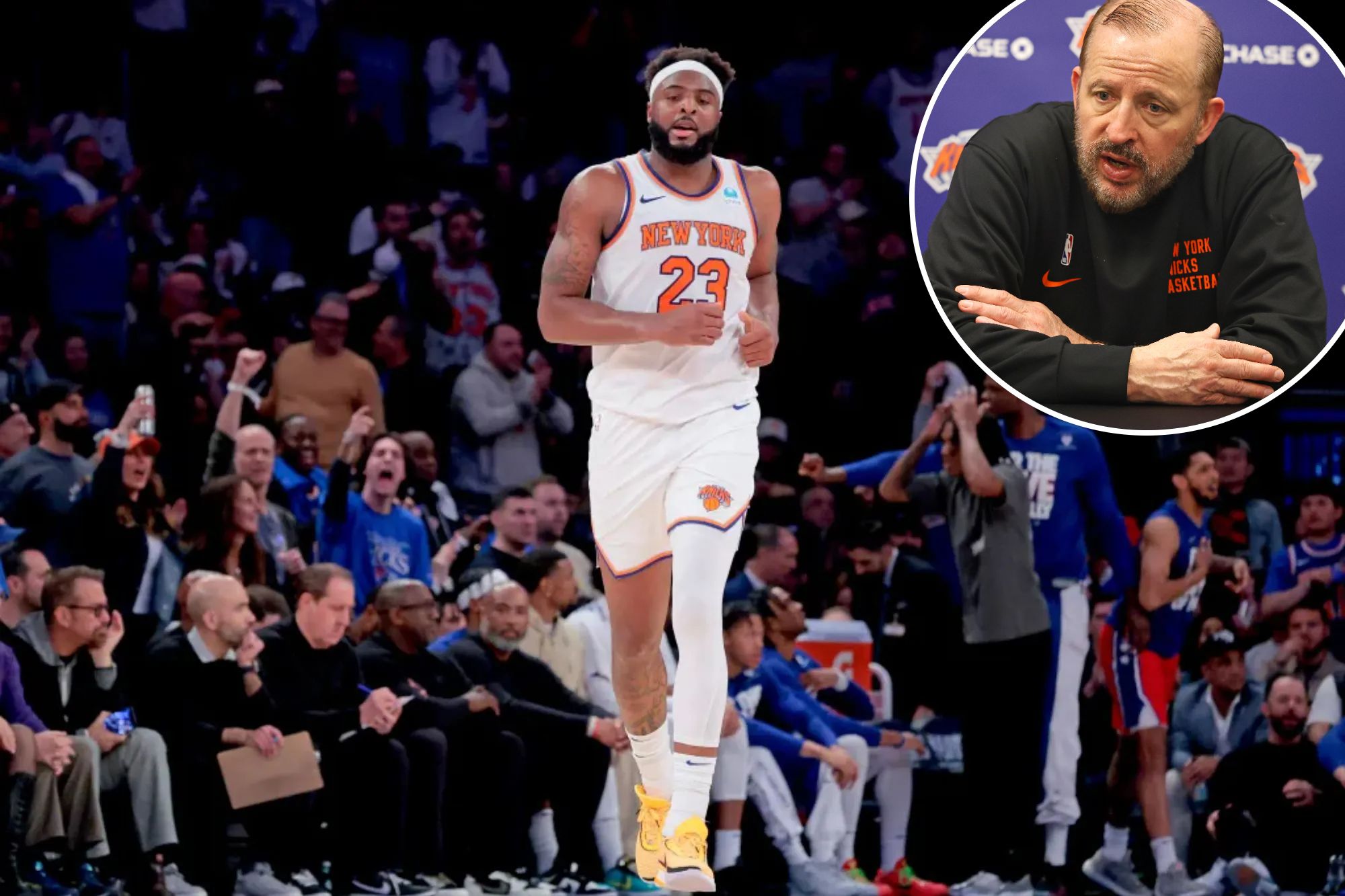 Tom Thibodeau confident in Knicks after quiet deadline as Mitchell ...