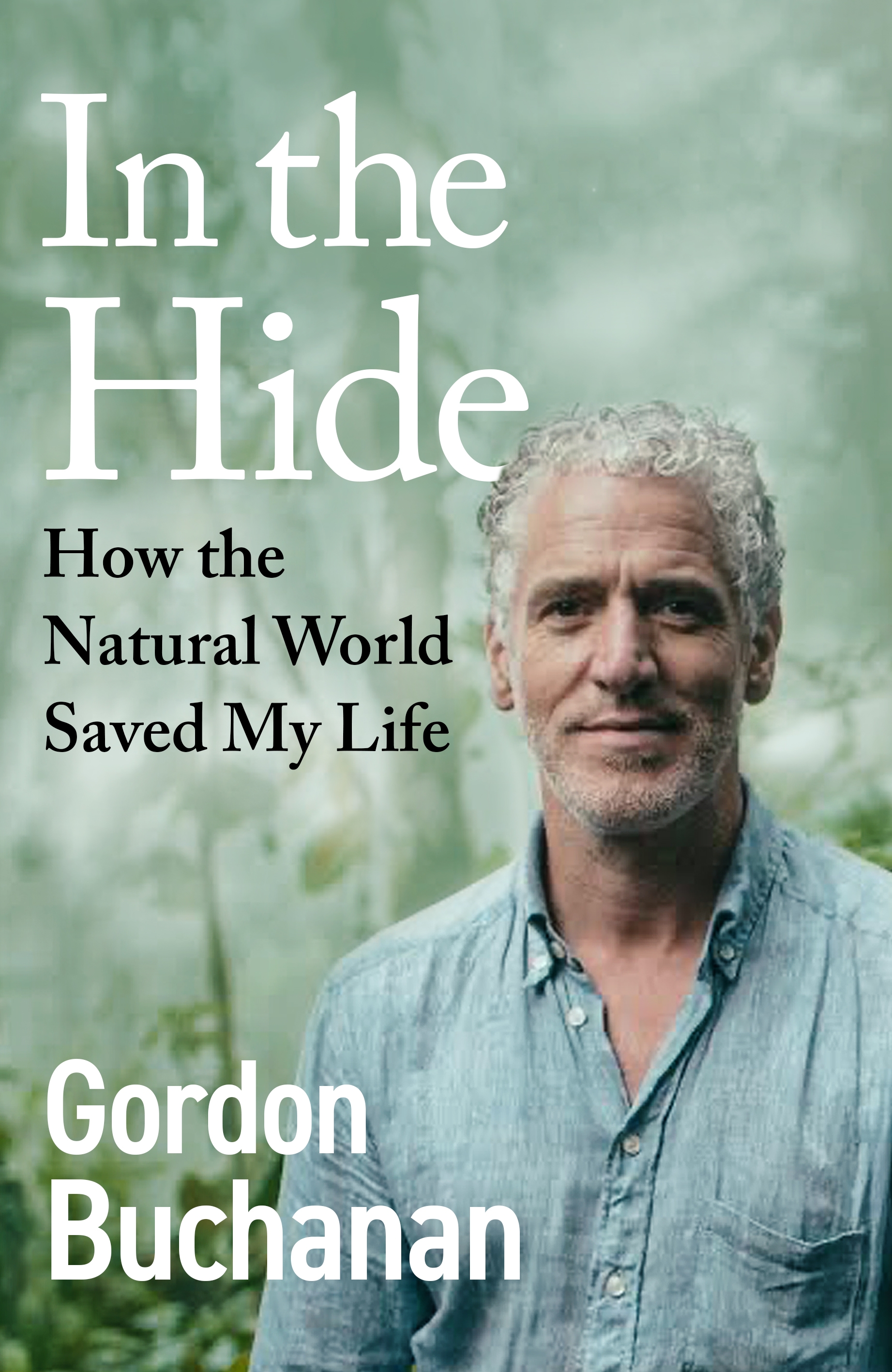 Wildlife filmmaker and cameraman Gordon Buchanan comes out of the hide ...