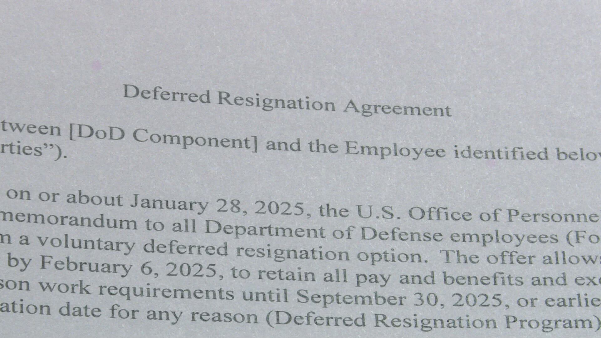 Fed. employees in Onslow County weigh in on Deferred Resignation Agreement