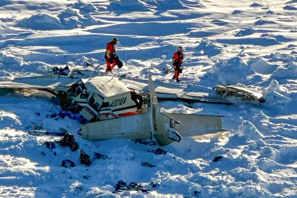 Debris Matching Missing Plane with 10 Onboard Is Found in Alaska with 3 ...