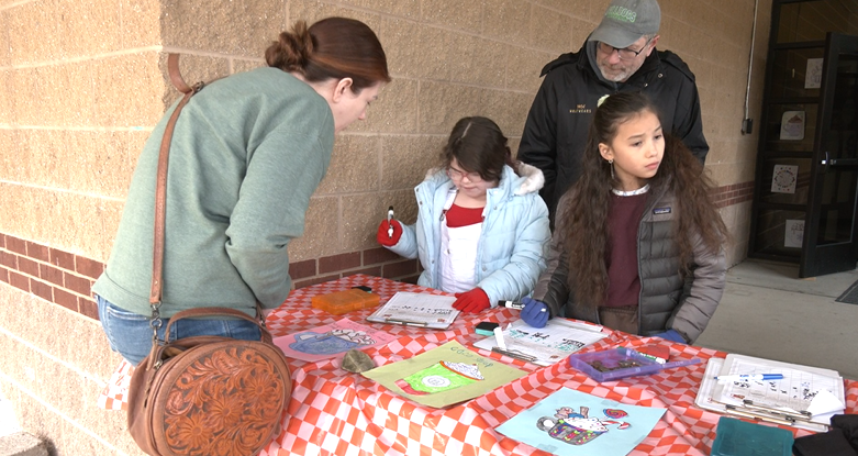 Doddridge County Elementary Students sell sweet treats to learn about money