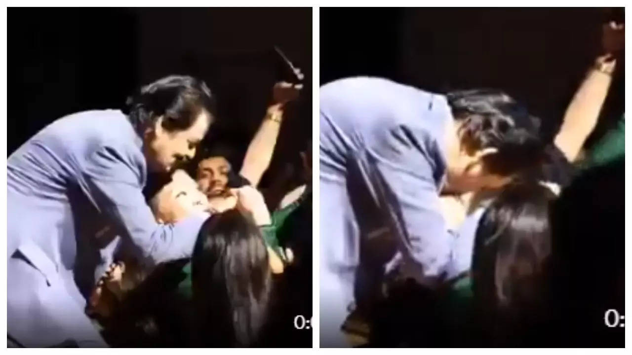 Netizens call Udit Narayan a 'SERIAL KISSER' after video of him kissing ...