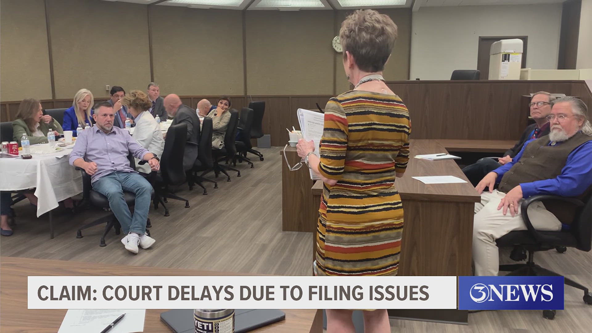 Local court delays due to filing issues