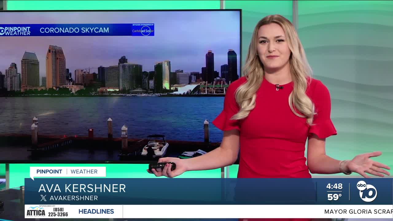 ABC 10News Pinpoint Weather with Weather Anchor Ava Kershner