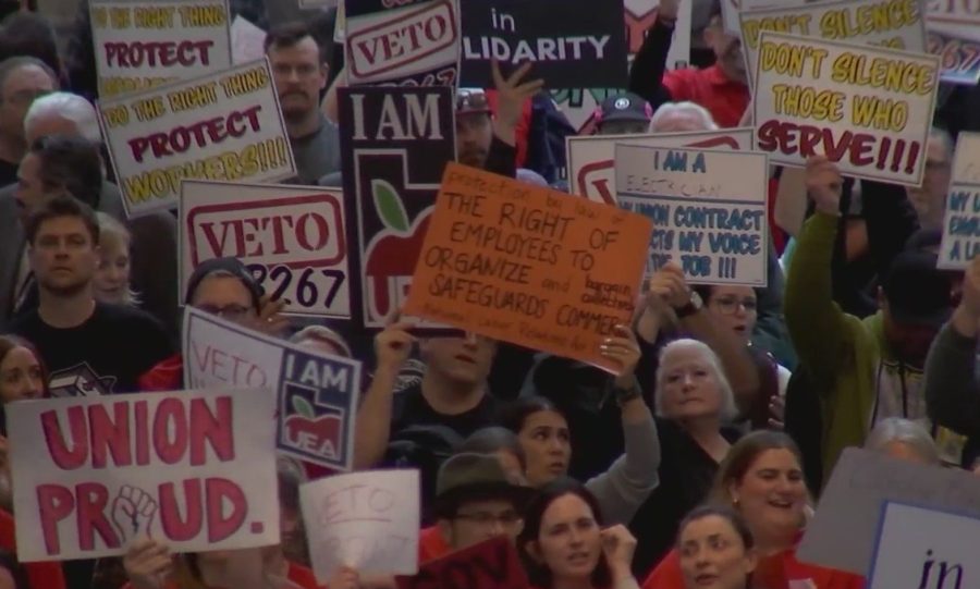 Rally fills Utah Capitol building, urges Gov. Cox to veto controversial ...