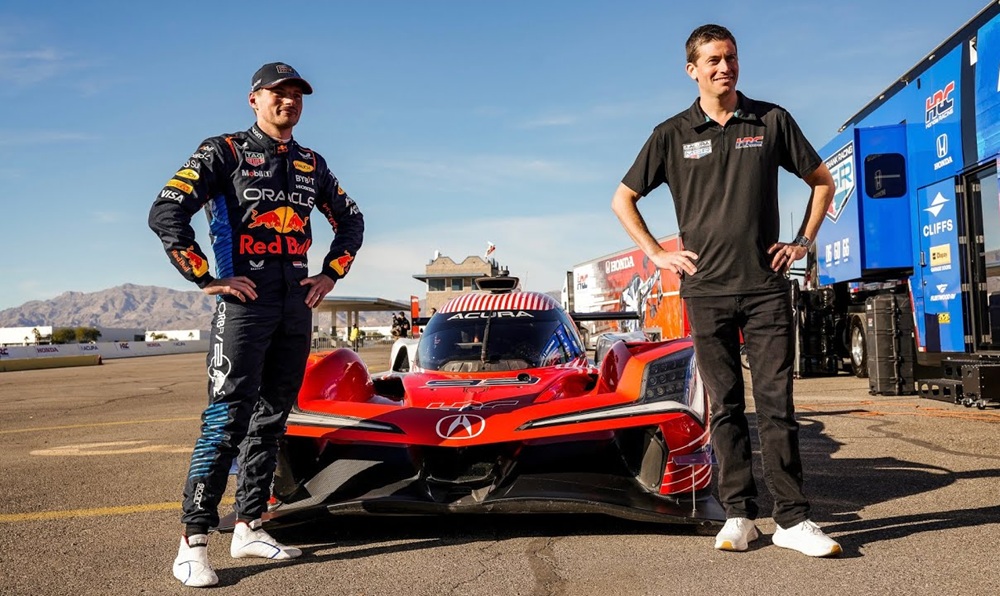 Verstappen tests Acura ARX-06