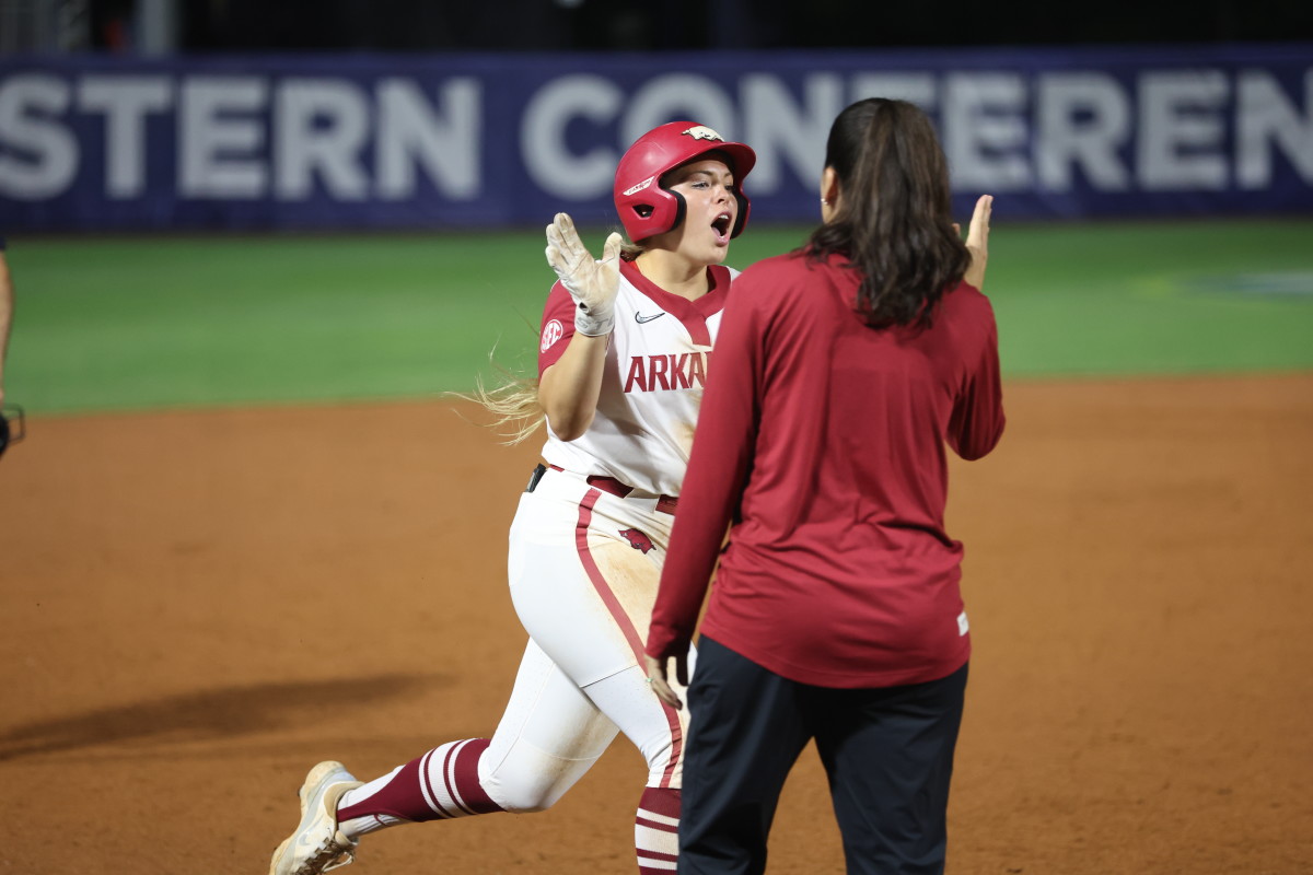 Arkansas Razorbacks Softball Sweeps Texas State Tournament with Perfect ...