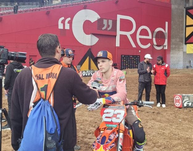 Arizona native Julien Beaumer is a rising star in Supercross