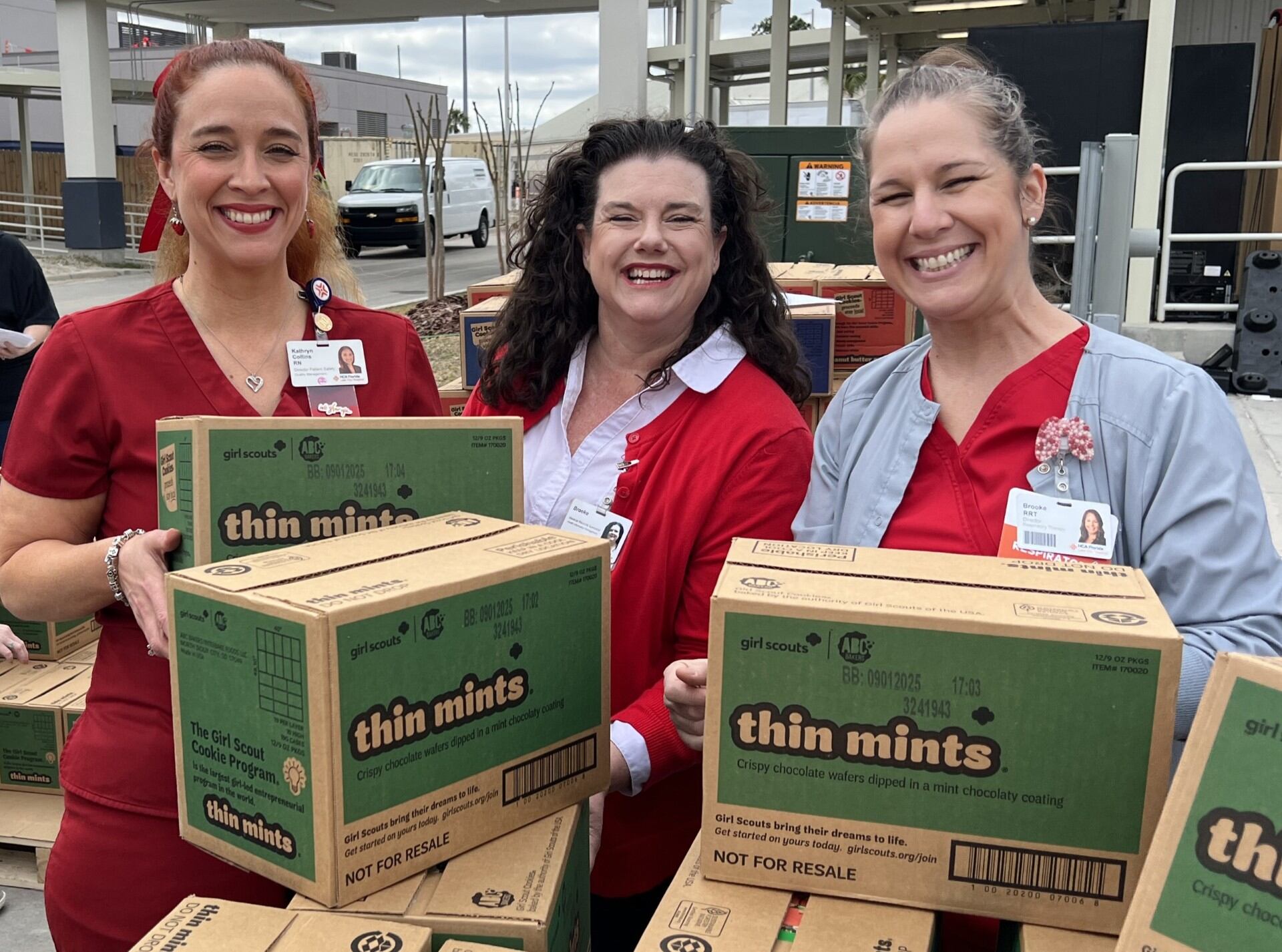 HCA Florida Lake City Hospital hosts cookie drop to empower Girl Scouts