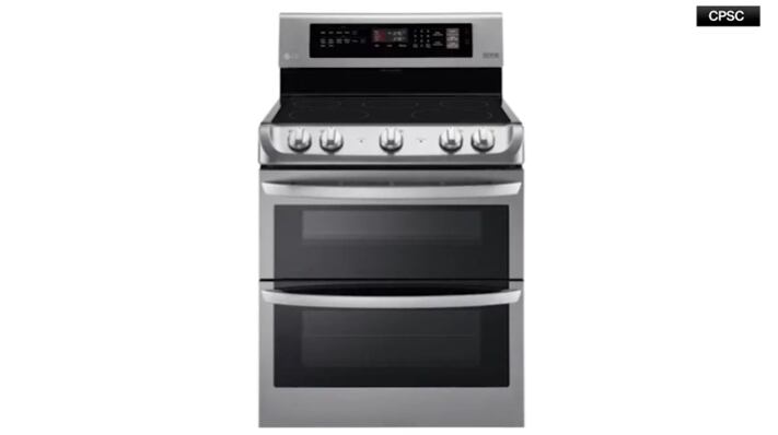 LG recalls electric ranges following multiple fires