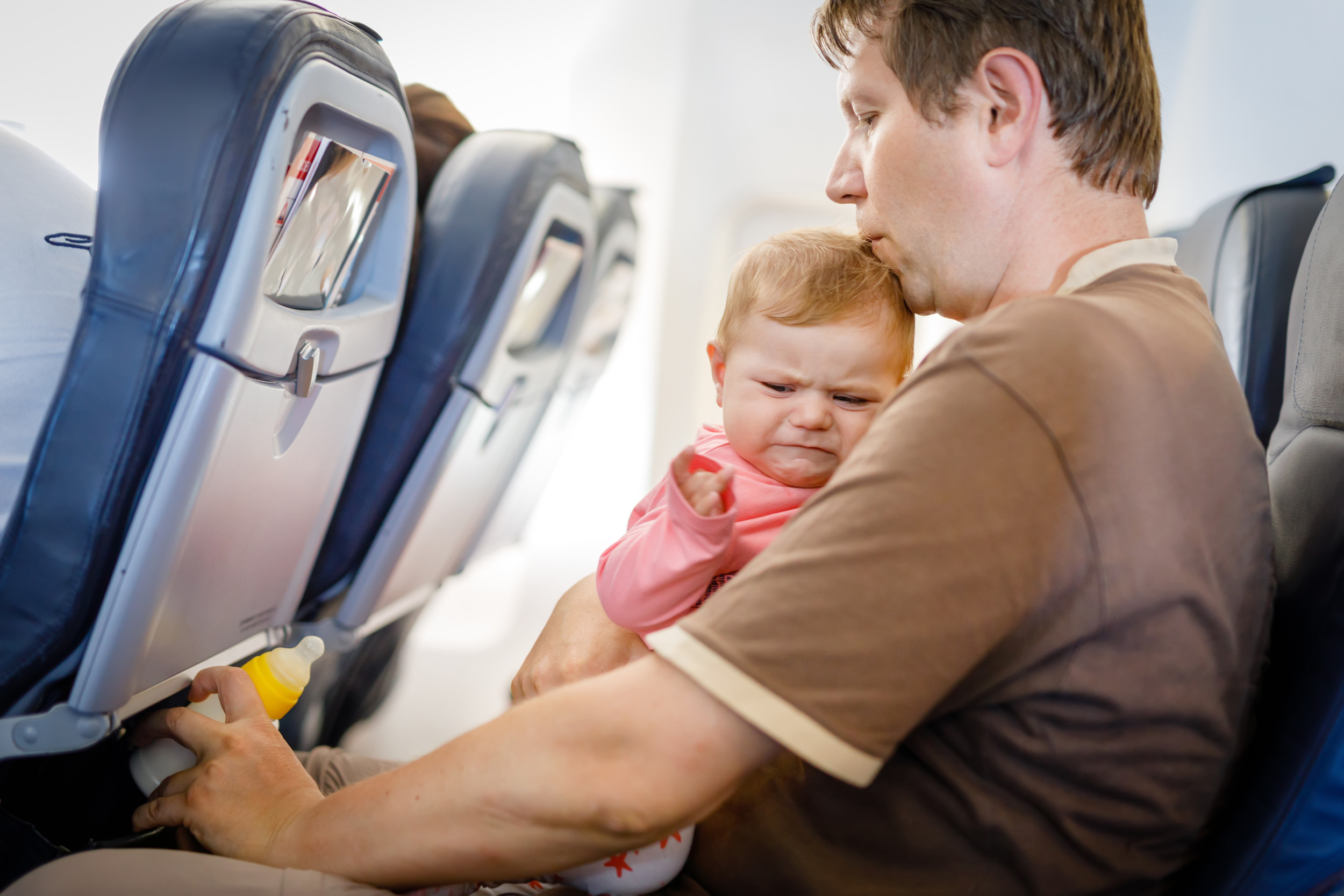 Flight Attendant 'Sick of' Babies Crying on Plane—But He Has a Plan