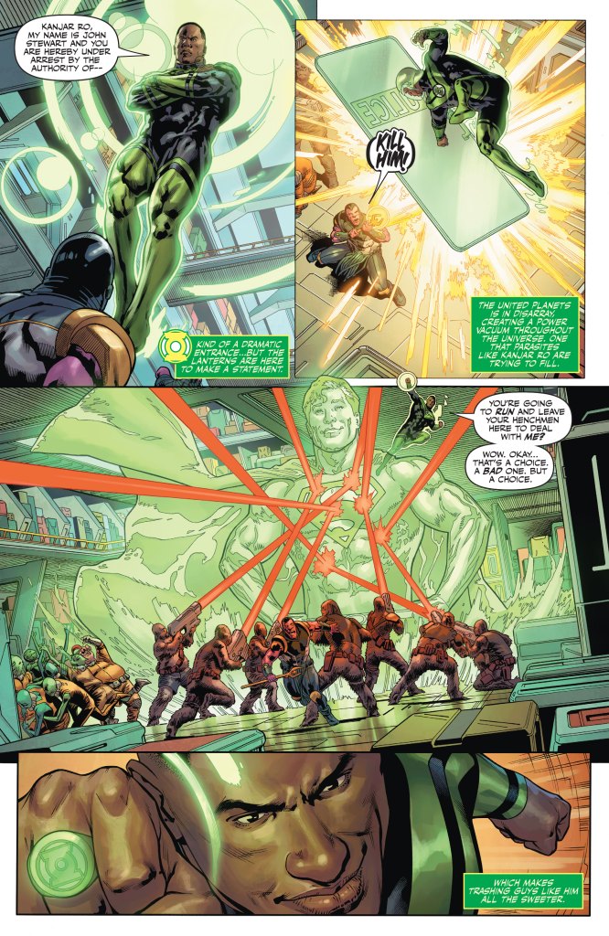 Green Lantern Corps #1 Preview Reestablishes Cosmic Cops