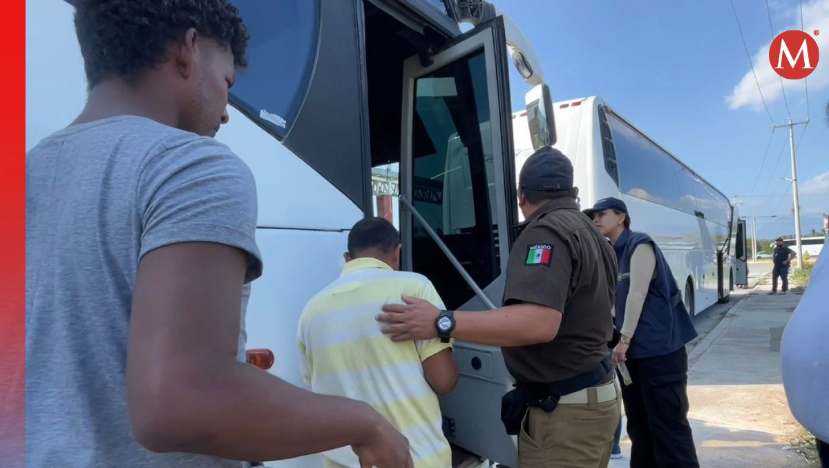 En Oaxaca, personal del INM desintegra la segunda caravana migrante de 2025 En Oaxaca, personal del INM desintegra la segunda caravana migrante de 2025