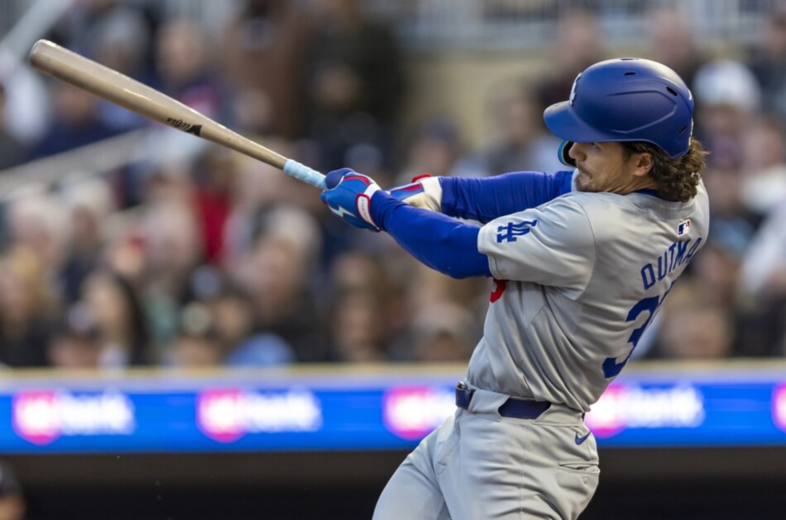 James Outman Focused On Adding Muscle During Offseason Workouts