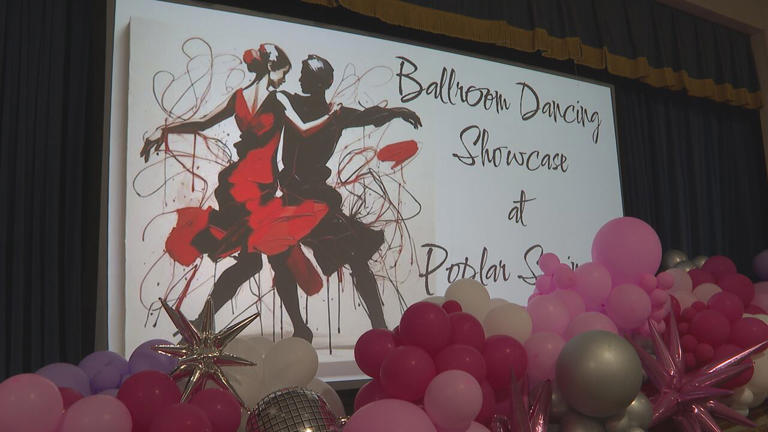 Poplar Springs Elementary students learn ballroom dancing