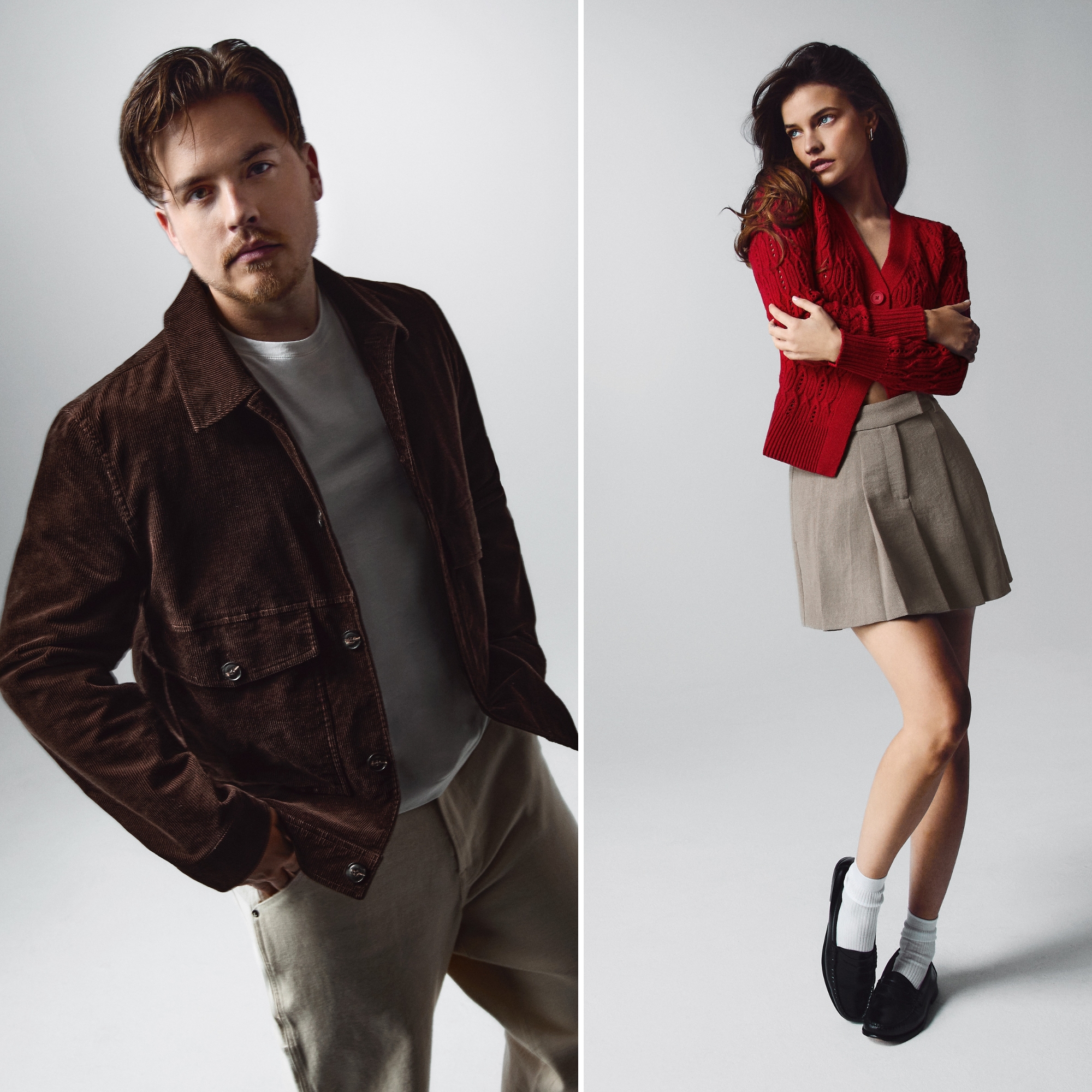 Dylan Sprouse, Barbara Palvin Nail Chic Couples' Style in New Campaign