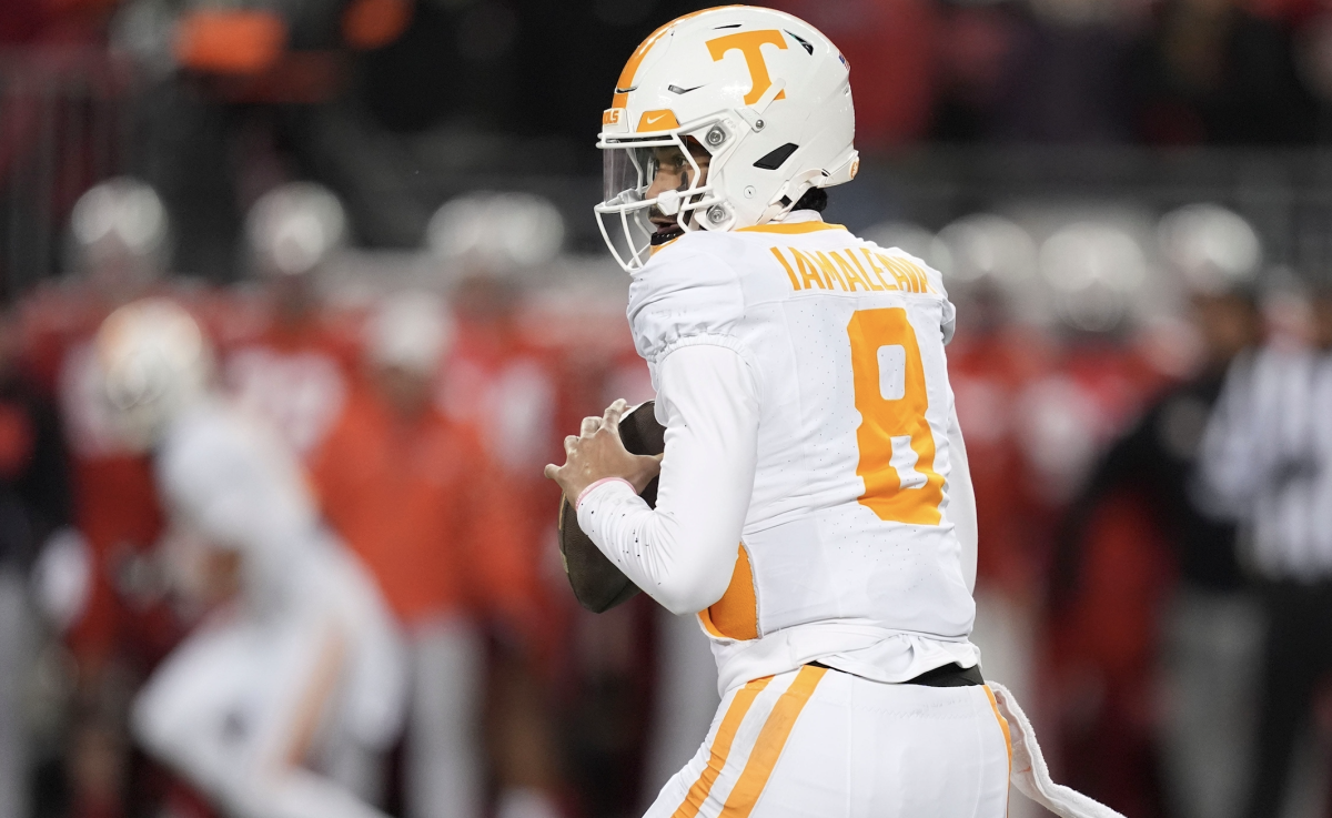 The Athletic makes unsavory prediction for Tennessee Vols and QB Nico ...