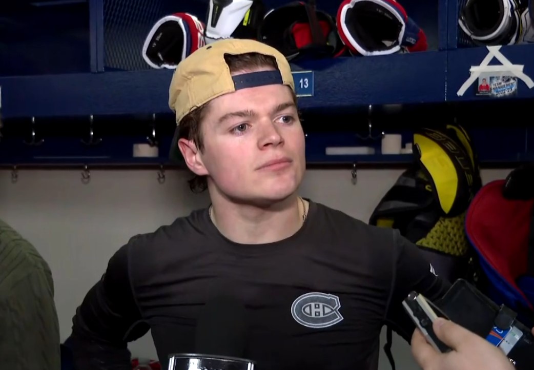 American national anthem booed: Cole Caufield finds it disrespectful