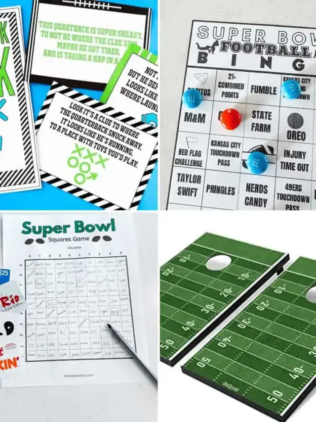 15 Best Super Bowl 2025 Activities for Kids (+Free Printables)