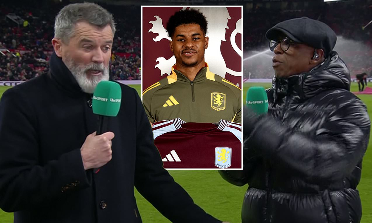 Roy Keane breaks his silence on Marcus Rashford's move to Aston Villa ...
