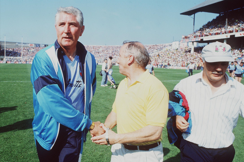 'Through my tears, I can hear his voice and that great booming laugh ...