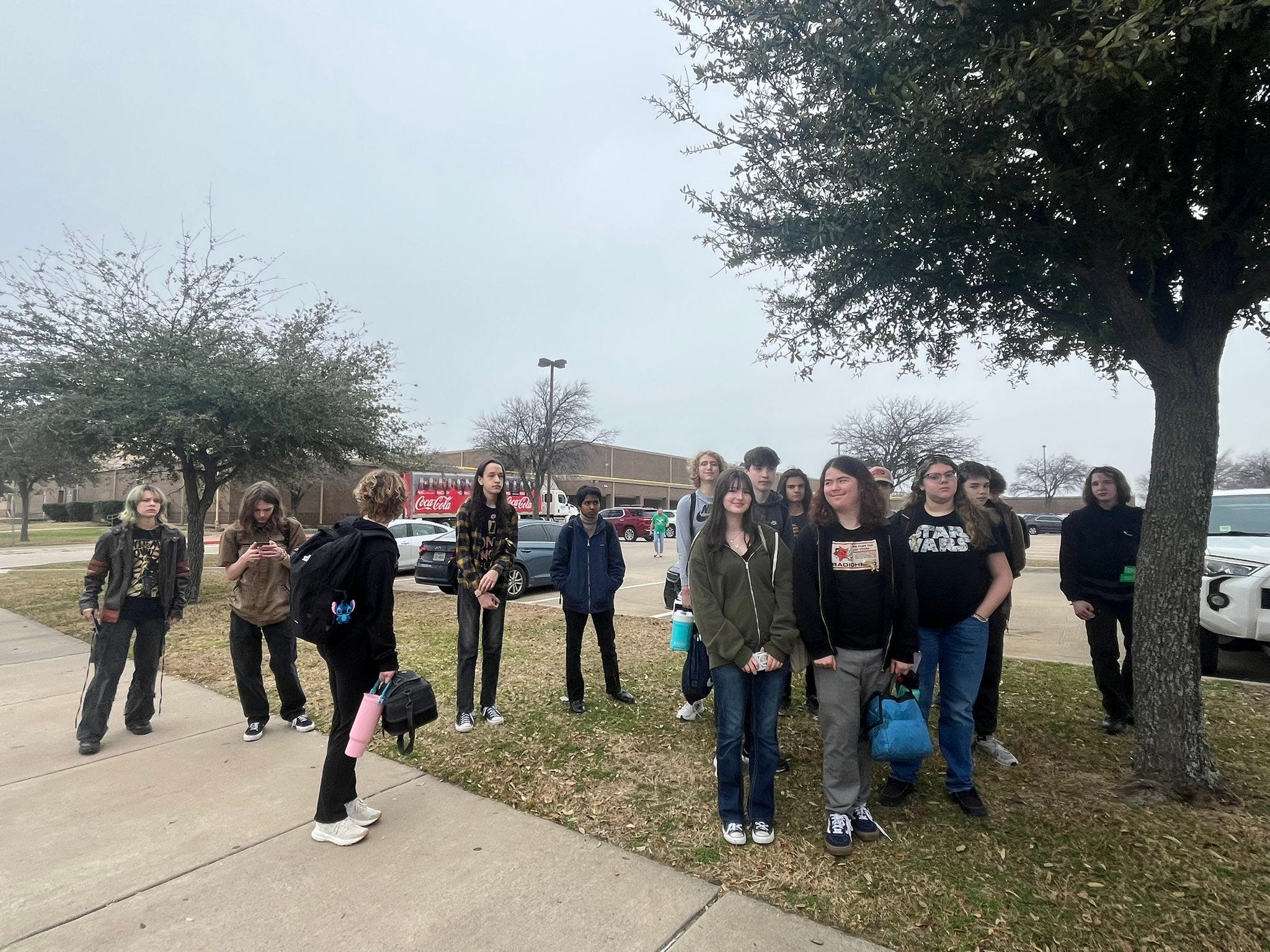 Keller ISD students walk out over plans to split the district