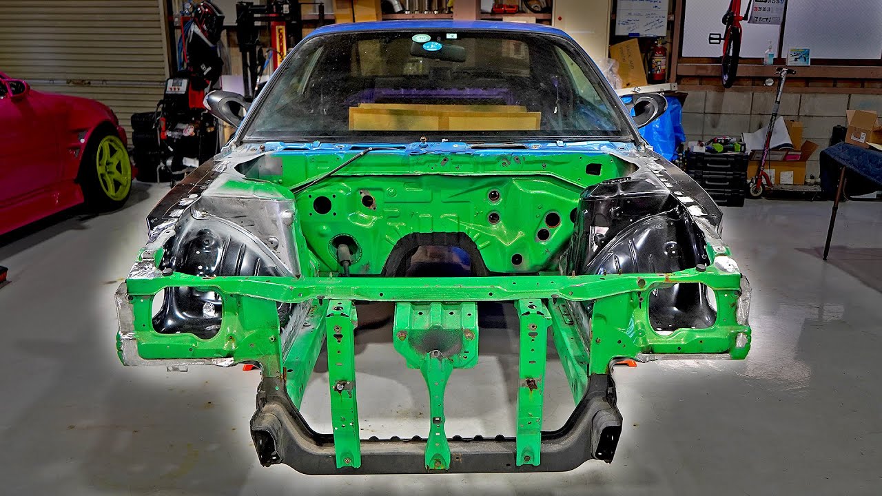 Rebuilding an Abandoned S15 Silvia in Japan! (Both Strut Towers Repaired)