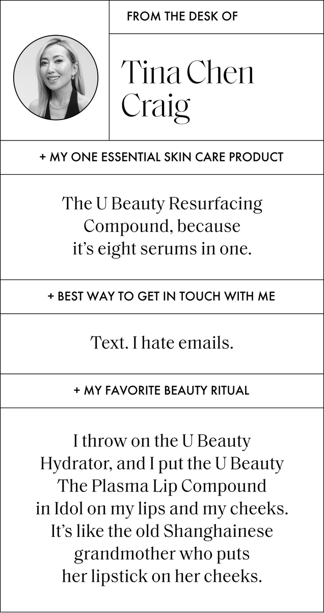 Tina Chen Craig Is Pushing the Limits of Skin Care With U Beauty